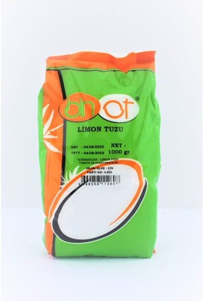 Binot Baharat Limon Tuzu 1 kg