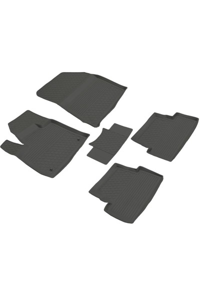 Refref Peugeot 5008 Allure 4d Havuzlu Paspas 2017 ve Üstü Siyah Refref Peugeot 5008 Allure 4d Havuzlu Paspas 2017 ve Üstü Siyah