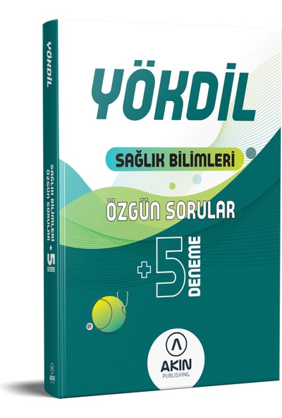 Akın Yayıncılık Yökdil Sağlık Bilimleri Özgün Sorular + 5 Deneme Akın Yayıncılık Yökdil Sağlık Bilimleri Özgün Sorular + 5 Deneme