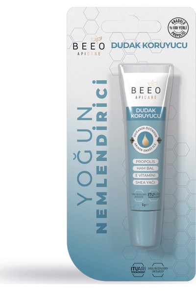 Bee'o Apicare Propolisli Ham Ballı Dudak Koruyucu