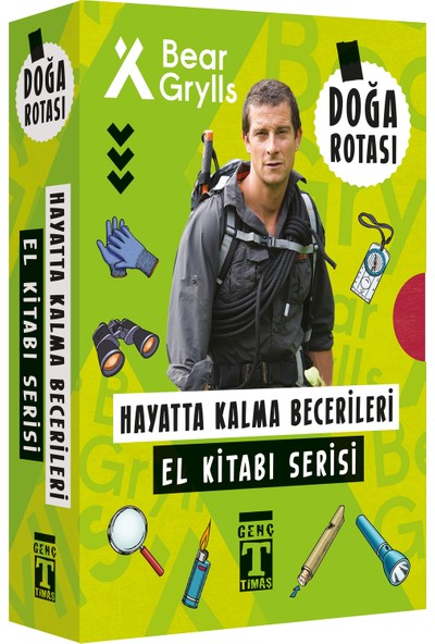 Doğa Rotası - Hayatta Kalma Becerileri El Kitabı Set 2 - Bear Grylls Doğa Rotası - Hayatta Kalma Becerileri El Kitabı Set 2 - Bear Grylls
