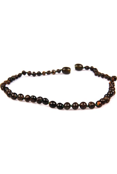 Asya Gems Kehribar Bebek Diş Kolyesi