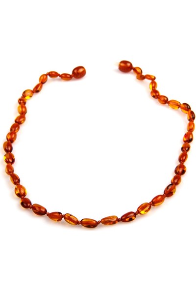 Asya Gems Kehribar Bebek Diş Kolyesi