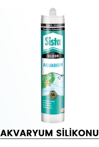 Sista Şeffaf Akvaryum Silikonu 310 ml Henkel (1 Adet) Sista Şeffaf Akvaryum Silikonu 310 ml Henkel (1 Adet)