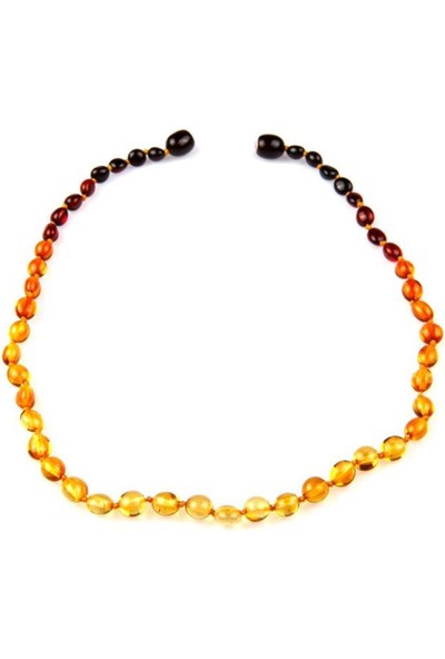 Asya Gems Kehribar Bebek Diş Kolyesi