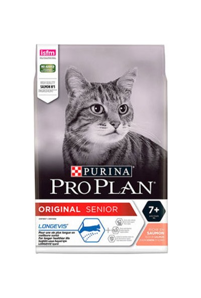 Pro Plan Adult Senior Somon Yaşlı Kuru Kedi Maması 3 kg Pro Plan Adult Senior Somon Yaşlı Kuru Kedi Maması 3 kg