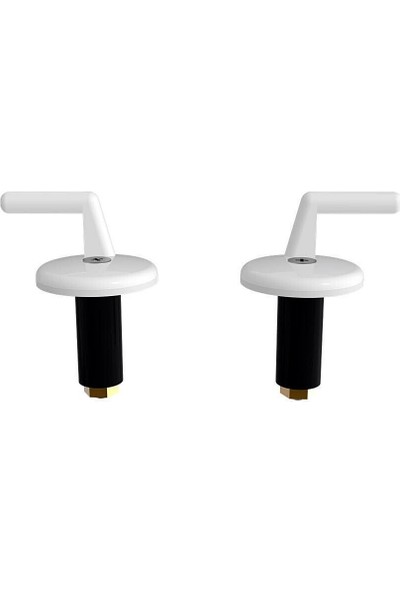 Yapıtaşı Üstten Sıkmalı Plastik Klozet Kapak Montaj Vidası