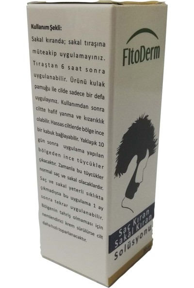 Fitoderm Saç Sakal Kıran Solüsyonu 20 Ml Fitoderm Saç Sakal Kıran Solüsyonu 20 Ml