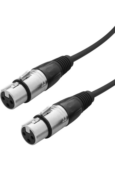 YKA Xlr Dişi-Dişi Kablo 1 Metre