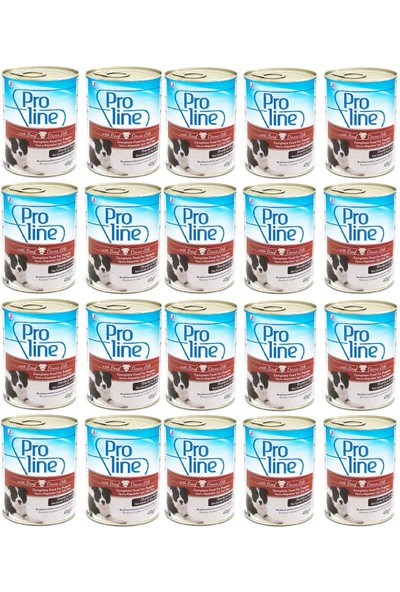 Proline Dana Etli Yavru Köpek Konservesi 415 gr x 20 Proline Dana Etli Yavru Köpek Konservesi 415 gr x 20