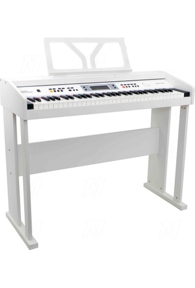 Manuel Raymond Dijital (Silent) Piyano Manuel Raymond 61 Tuş Beyaz MRP3261WH