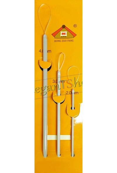 Elegantshop Misinalı Yün Iğnesi 3'lü