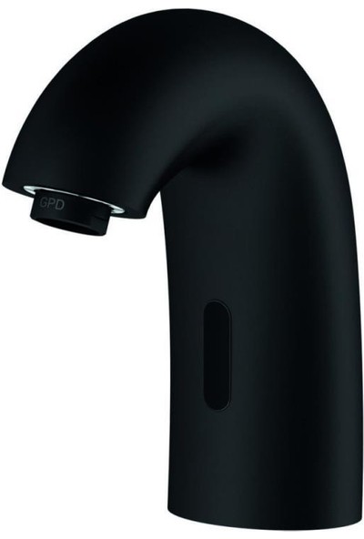 Gpd Siyah Fotoselli Çift Su Girişli Lavabo Bataryası FLB10-S