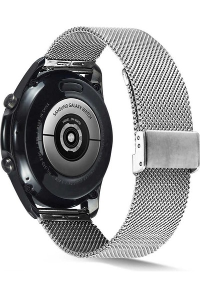 Nezih Case Mi Watch Color Uyumlu 22MM Metal Hasır Kordon Gümüş Nezih Case Mi Watch Color Uyumlu 22MM Metal Hasır Kordon Gümüş
