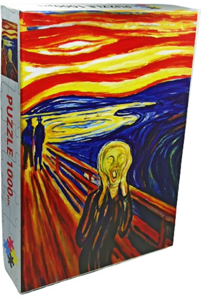 Karga Edvard Munch Scream ( Çığlık ) 1000 Parça Puzzle Karga Edvard Munch Scream ( Çığlık ) 1000 Parça Puzzle