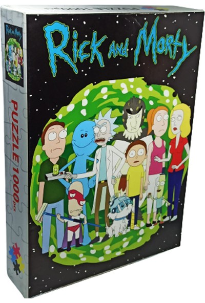 Karga Rick And Morty 1000 Parça Puzzle Karga Rick And Morty 1000 Parça Puzzle