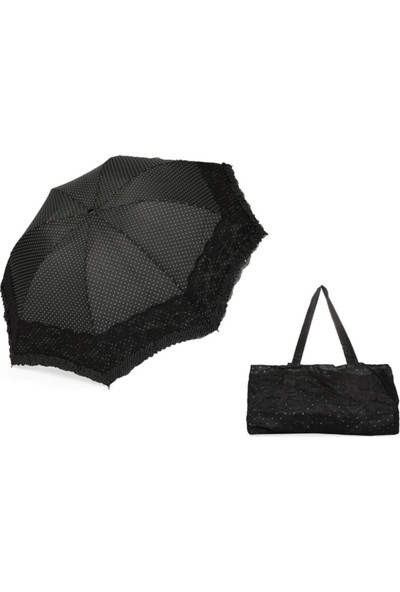 Marlux Ruzgar Korumalı Çanta Boy Katlamalı Bayan Şemsiyesi