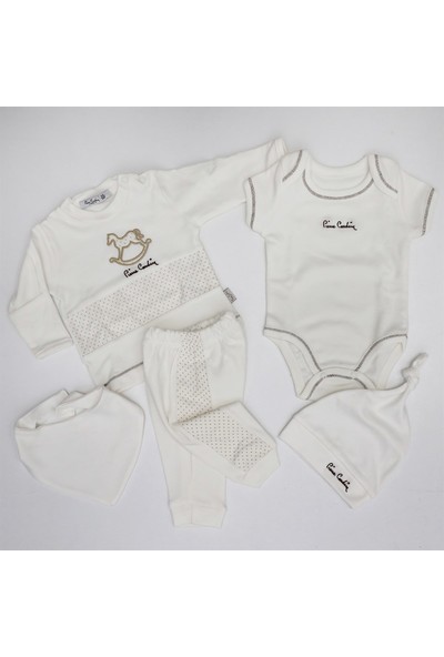 Pierre Cardin Baby 5'li Organik Takım Set