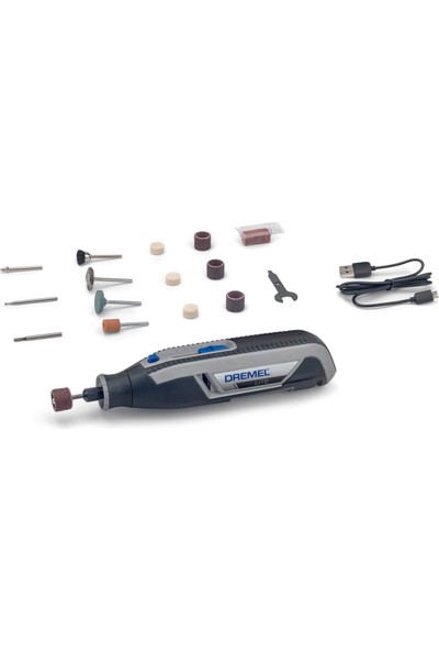 Dremel Lite 7760 Akülü El Motoru 15 Aksesuarlı