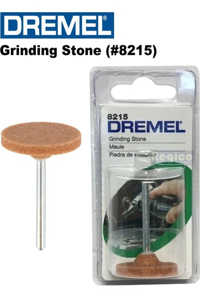 Dremel 8215 Alüminyum Oksit Taşlama Ucu 25,4 mm