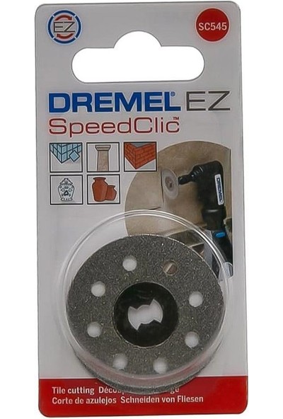 Dremel SC545 Speedclic Elmas Kesme Diski 38 mm