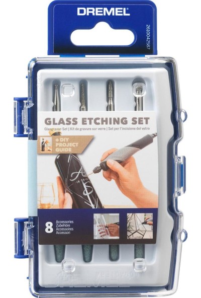 Dremel 682 Cam Işlemeciliği Aksesuar Seti Dremel 682 Cam Işlemeciliği Aksesuar Seti