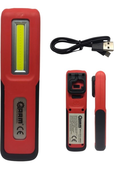 Arm 18001 Mıknatıs Şarjlı LED Fener Lamba Powerbank 240 Lümen 3W Arm 18001 Mıknatıs Şarjlı LED Fener Lamba Powerbank 240 Lümen 3W