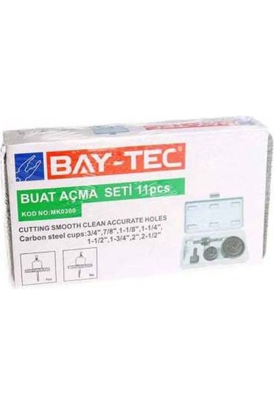 Baytec Buat Panç Açma Seti-Ahşap Oyma Set 11 Parça Baytec Buat Panç Açma Seti-Ahşap Oyma Set 11 Parça