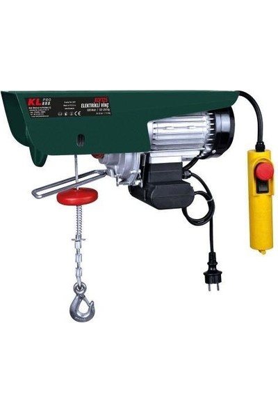 KL Klpro KLV125 125-250 kg Elektrikli Vinç
