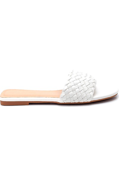 Derimod Kadın Örgü Detaylı Casual Terlik