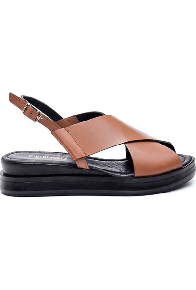 Derimod Kadın Casual Deri Sandalet
