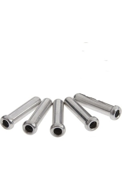 Kocatepe Bike Shop Bisiklet Fren-Vites Teli Ucu 5li Gümüş Renk