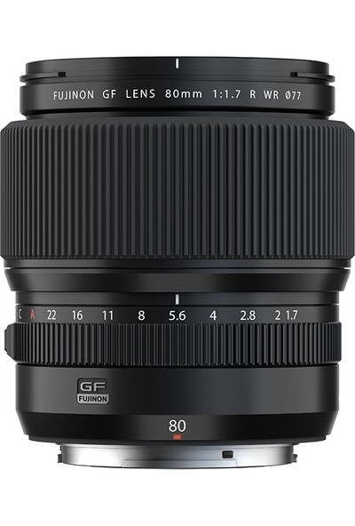 Fujifilm Fujinon Gf 80MM F1.7 R Wr Orta Format Lens