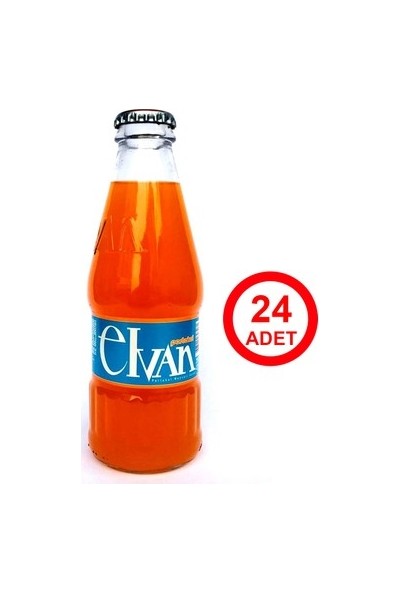 Elvan Portakallı Gazoz 24'lü Elvan Portakallı Gazoz 24'lü