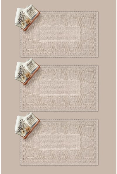 Bluenity Sevgili 3'lü Doğal Pamuk Banyo Matı 40X60 Cm* (3 Adet) Bluenity Sevgili 3'lü Doğal Pamuk Banyo Matı 40X60 Cm* (3 Adet)