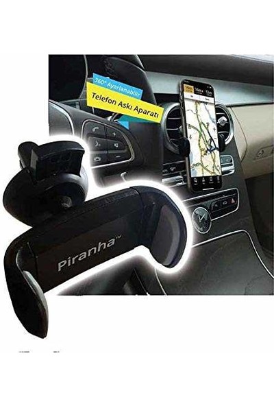 Piranha 5416 Araç Telefon Tutucu Askı Aparatı