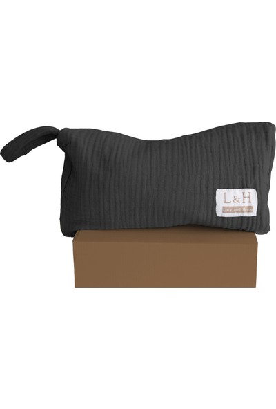 Lucy and Home %100 Pamuk 4 Kat Müslin Plaj, Seyahat, Makyaj Çantası Lucy and Home %100 Pamuk 4 Kat Müslin Plaj, Seyahat, Makyaj Çantası