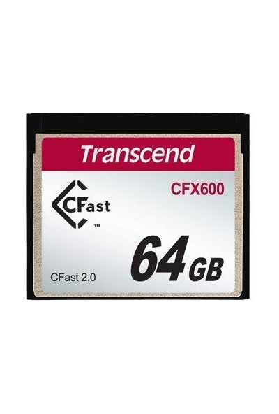 Transcend 64GB CFX600 Cfast 2.0 Hafıza Kartı TS64GCFX600
