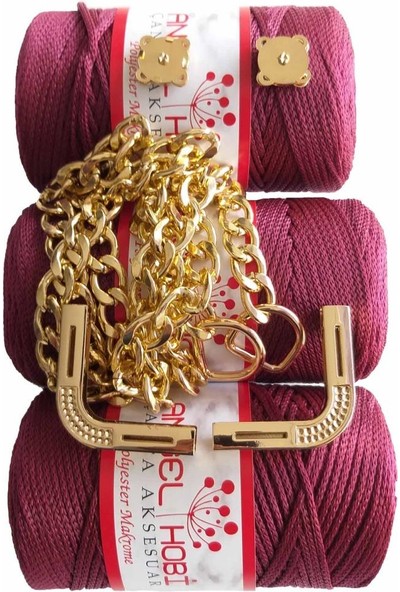 Angel Çanta Aksesuar Popcorn Çanta Yapım Kiti