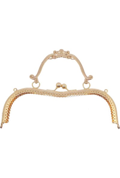 Angel Çanta Aksesuar 21 cm Gold Çanta Klipsi (Örgü Çanta Için) Angel Çanta Aksesuar 21 cm Gold Çanta Klipsi (Örgü Çanta Için)