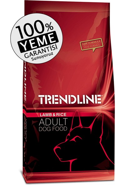 Trendline Kuzu Etli Yetişkin Köpek Mamasi 1 kg