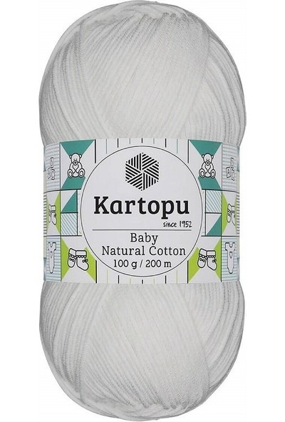 Kartopu Baby Naturel Cotton K010