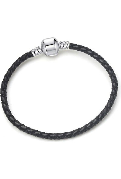 Mimozaavm Charm Uyumlu Deri Bileklik