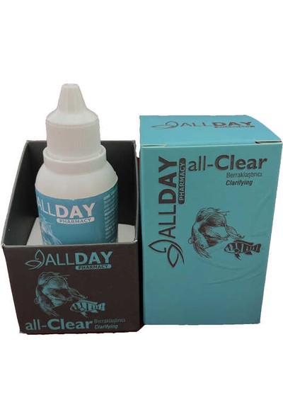 Crystalpro Allday All-Clear Su Berraklaştırıcı 50ML Crystalpro Allday All-Clear Su Berraklaştırıcı 50ML