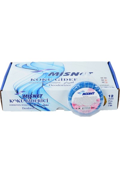 Misnet Askılı Wc Koku Giderici Blok 12 x 60 gr