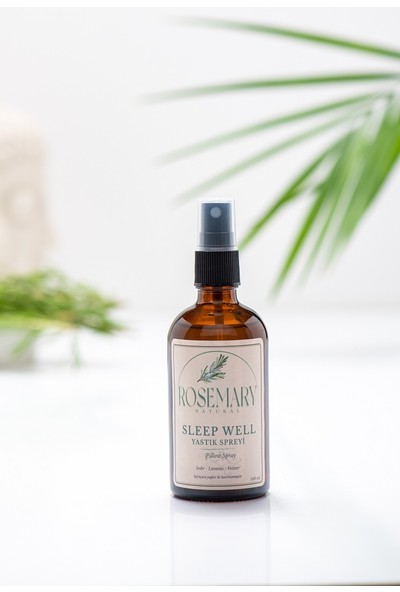 Rosemary Natural Sleep Well Yastık Spreyi 100 ml Rosemary Natural Sleep Well Yastık Spreyi 100 ml