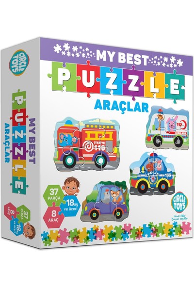 Circle Toys My Best Puzzle Araçlar Circle Toys My Best Puzzle Araçlar