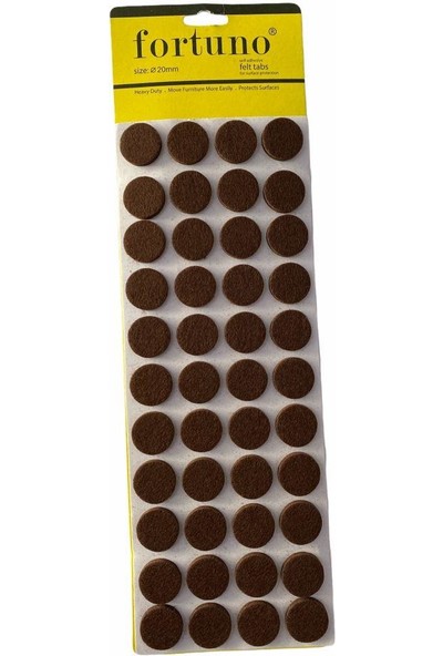 Ennalbur Kaydırmazlık Keçesi Yuvarlak 20 mm