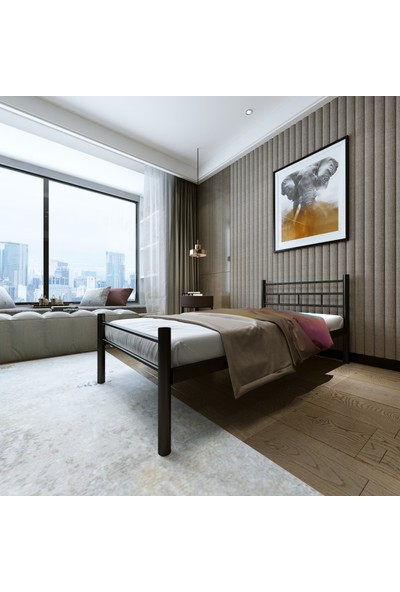 Mesami mesami Ferforje Dizayn Ms-70 Metal Karyola