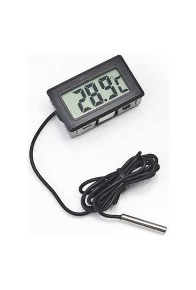 Venusaqua Dijital Termometre - Siyah Venusaqua Dijital Termometre - Siyah